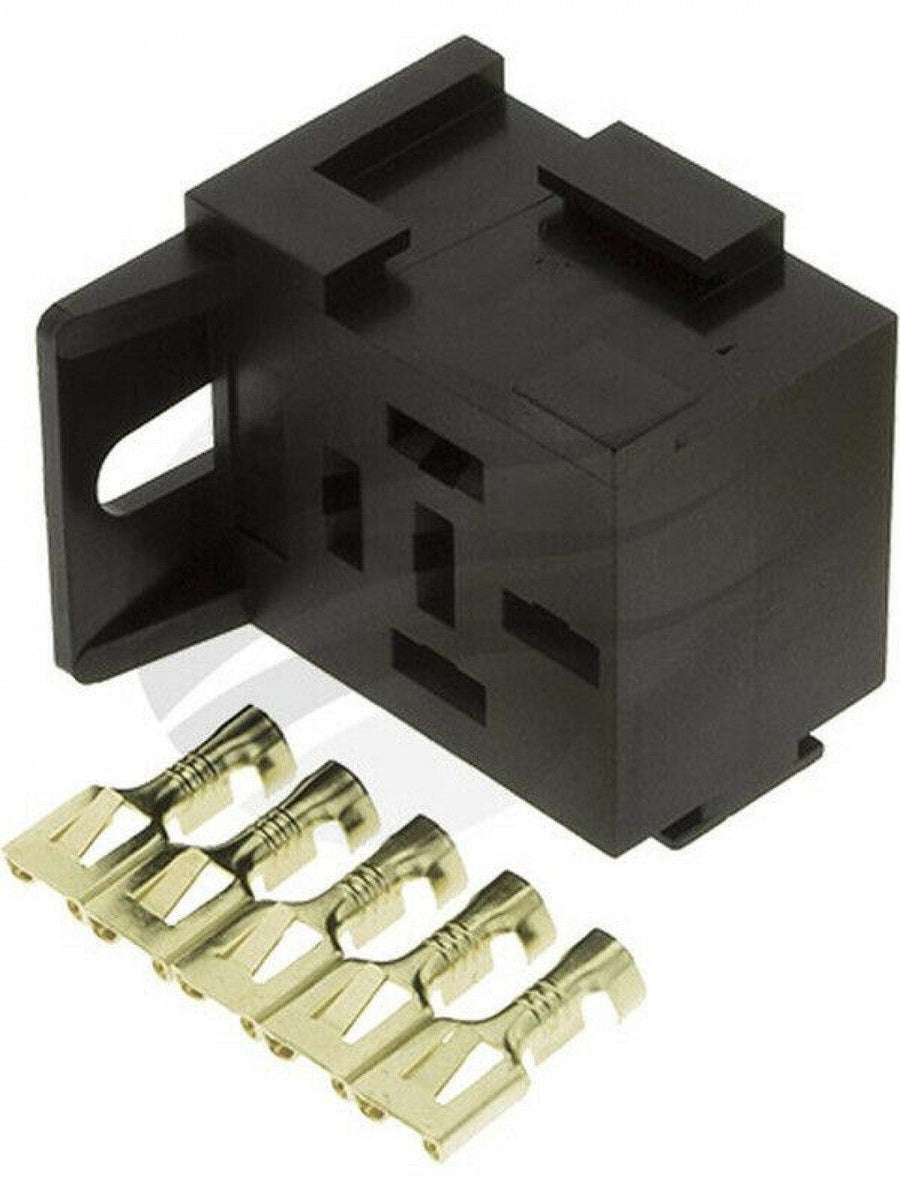 Jaylec - Pack Of 10 Mini Relay Base Mountable Complete With Terminals ...