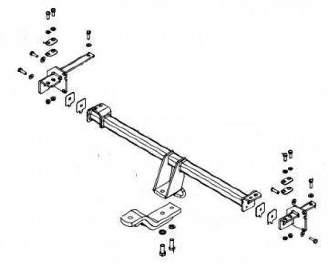 Trailboss - Towbar Suited For Renault Megane Hatch III B95 (2013 - 201 ...