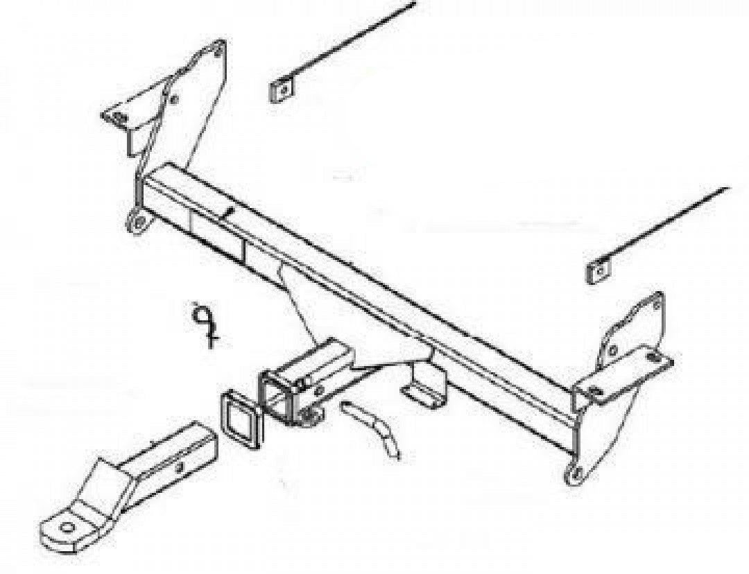 Trailboss - Towbar Suited For Mitsubishi Pajero Wagon NS/NT/NW LWB/SWB ...