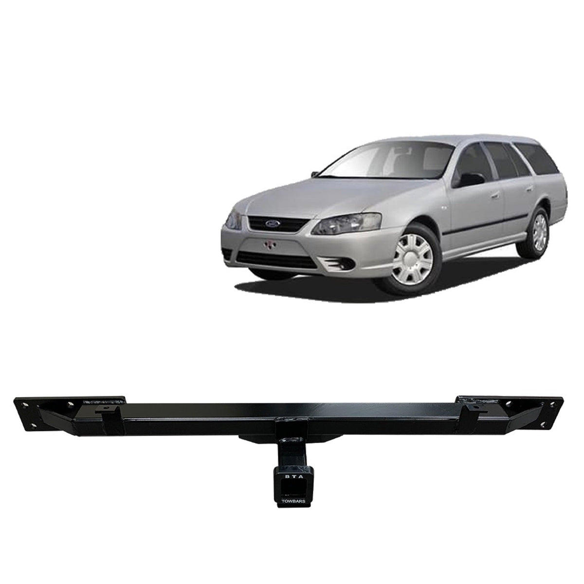 BTA Towbar to Suit Ford Falcon AU/FG Wagon (1998-07/2010) - Heavy Duty ...