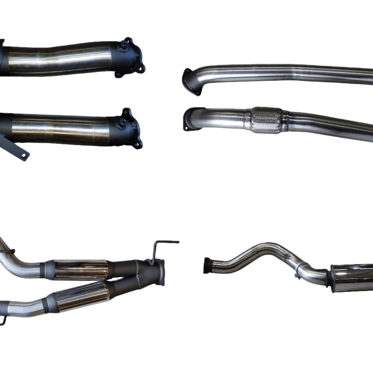 Manta - Toyota Landcruiser VDJ200 3in DUAL NO CAT, W/Hotdog, 4in EXIT ...