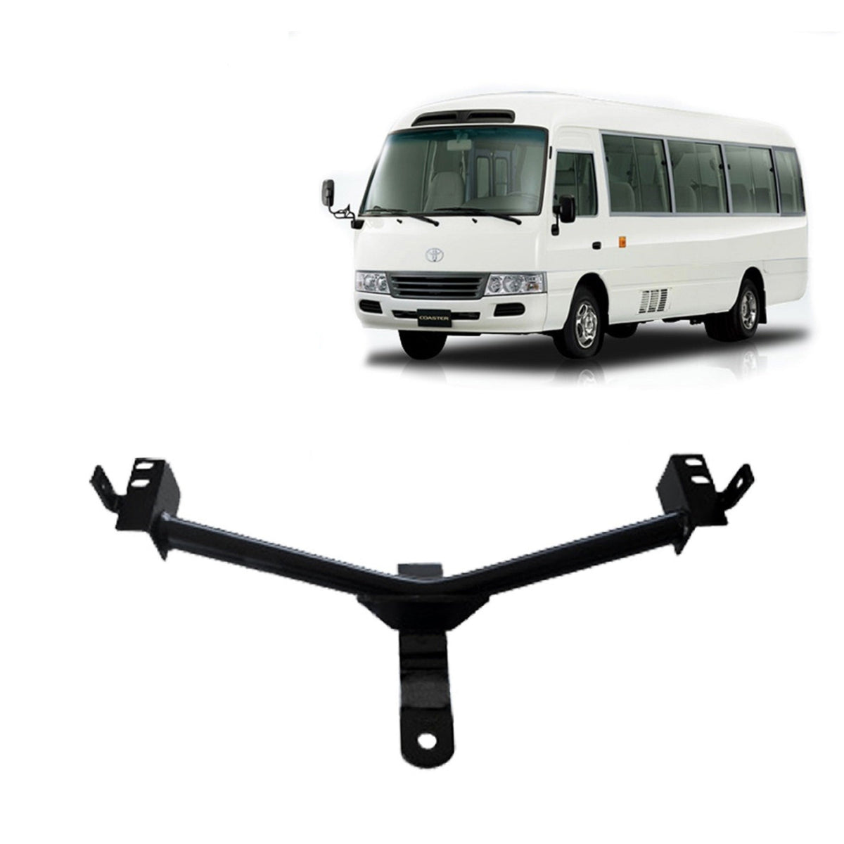 BTA Toyota Coaster Bus (07/1993 – 09/2007) Light Duty Towbar 1500/90kg ...