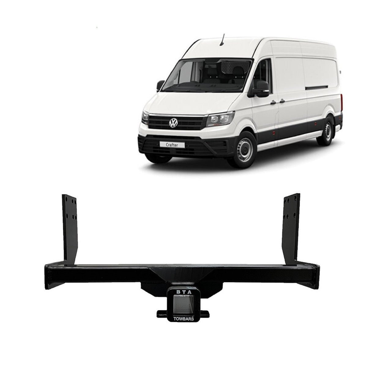 BTA Towbar - Volkswagen Crafter Van Runner Mid and Long Wheelbase / Si ...