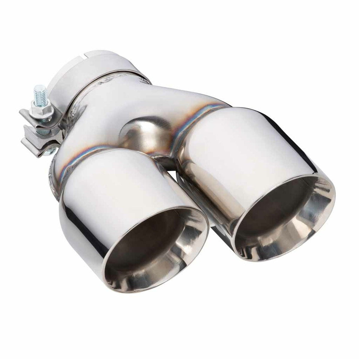Exhaust Tip - 3 Inch In - Dual 3.5" Out - 9" Long LHS (Y-Piece - Inner ...