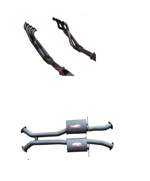 Manta | Dual 3″ Full System with 1 7/8″ Extractors Muffler/Muffler | H ...