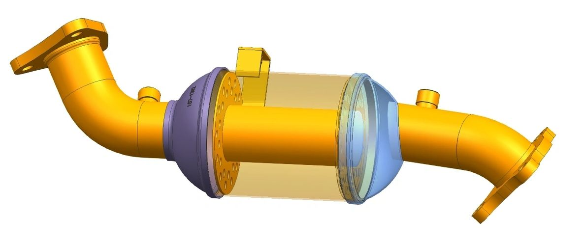 CleanCore | Cat Pipe Only RHS | Toyota Landcruiser 200 VDJ200 4.5L V8 ...