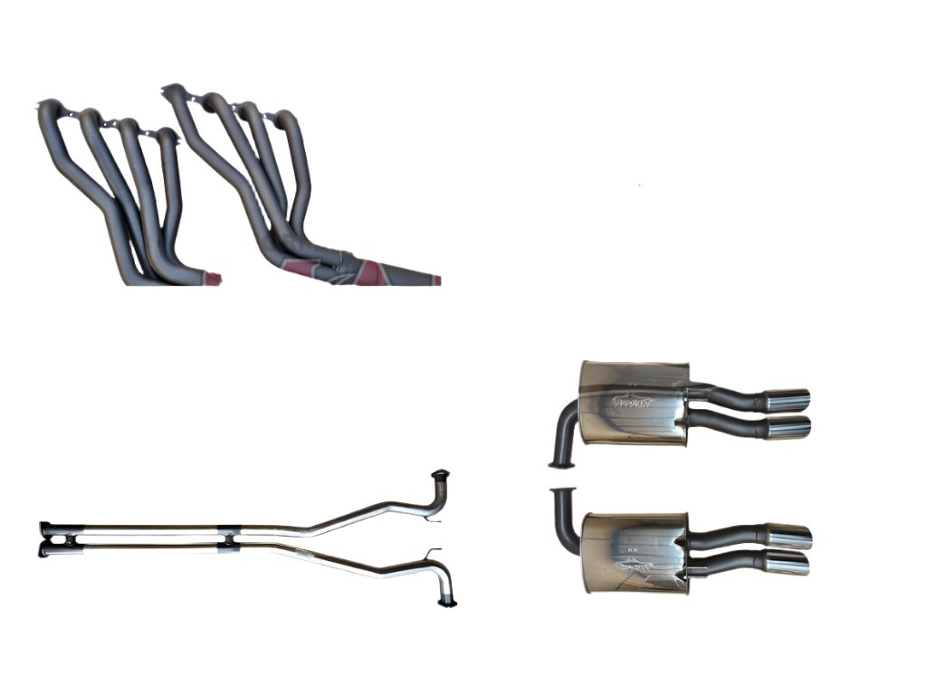 Manta | Twin 2.5″ Full System with 1 3/4″ Extractors Rear Mufflers Onl ...